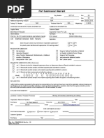 Cover Sheet: VDA Initial Sample Inspection Report | PDF | Verification ...