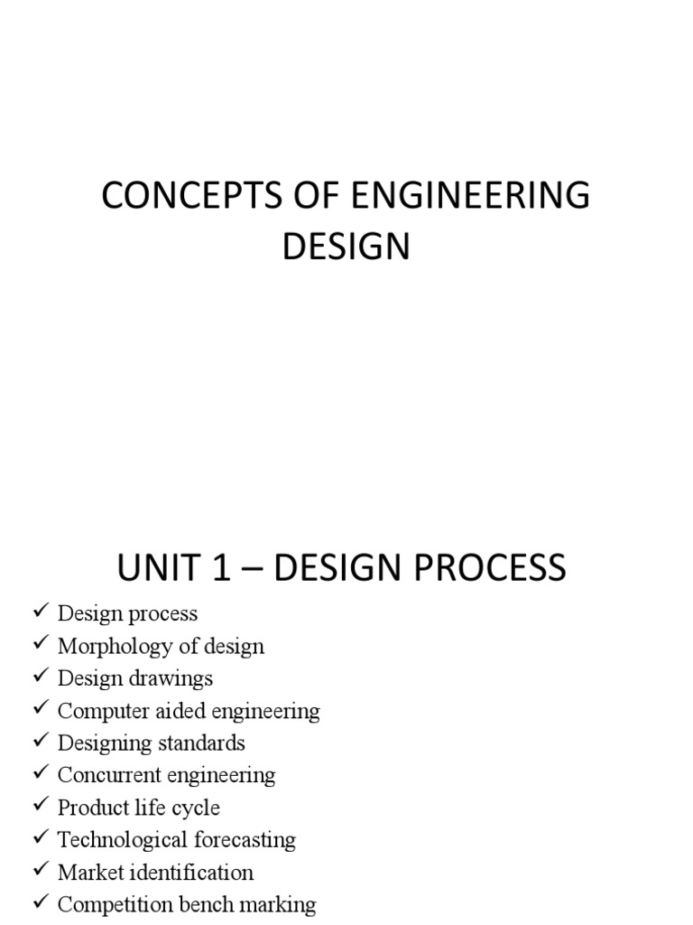 Ced - Unit 1 | PDF | Marketing Research | Design