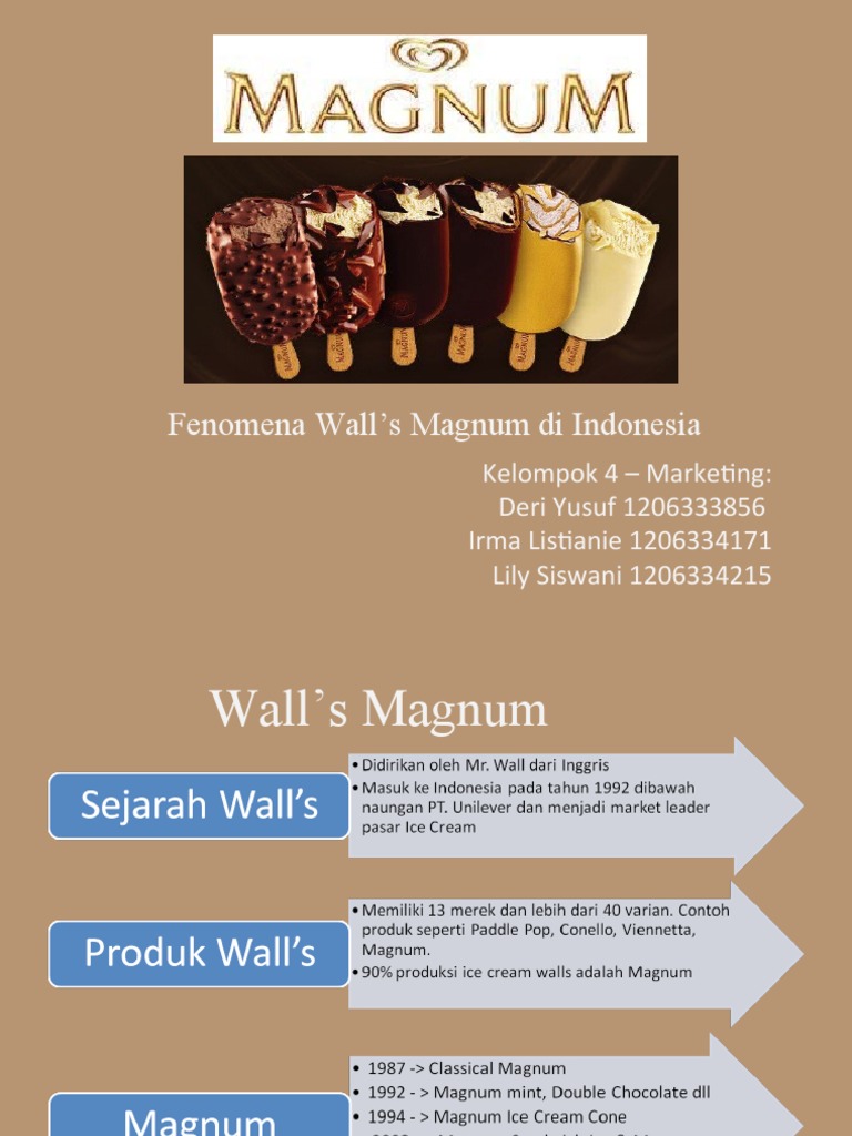 Rebranding Strategy Wall S Magnum | PDF