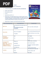 Aliens On Planet Zorg Book Level1 Cgo | PDF