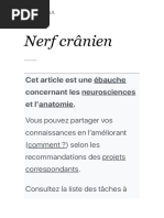 Les Nerfs Craniens Et Rachidiens | PDF | Nerf | Neuroanatomie