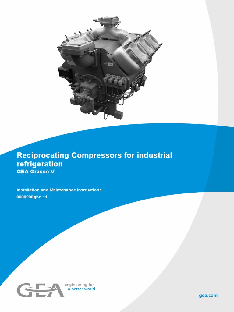 0089288-IMMV GEA Grasso V Piston Compressor | PDF | Pump | Leak