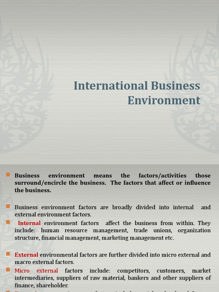 IB Environment | PDF | Nationalization | Economic System