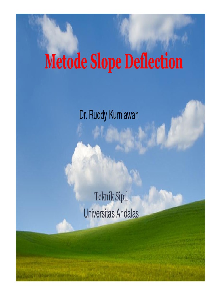 2 Metode Slope Deflection | PDF