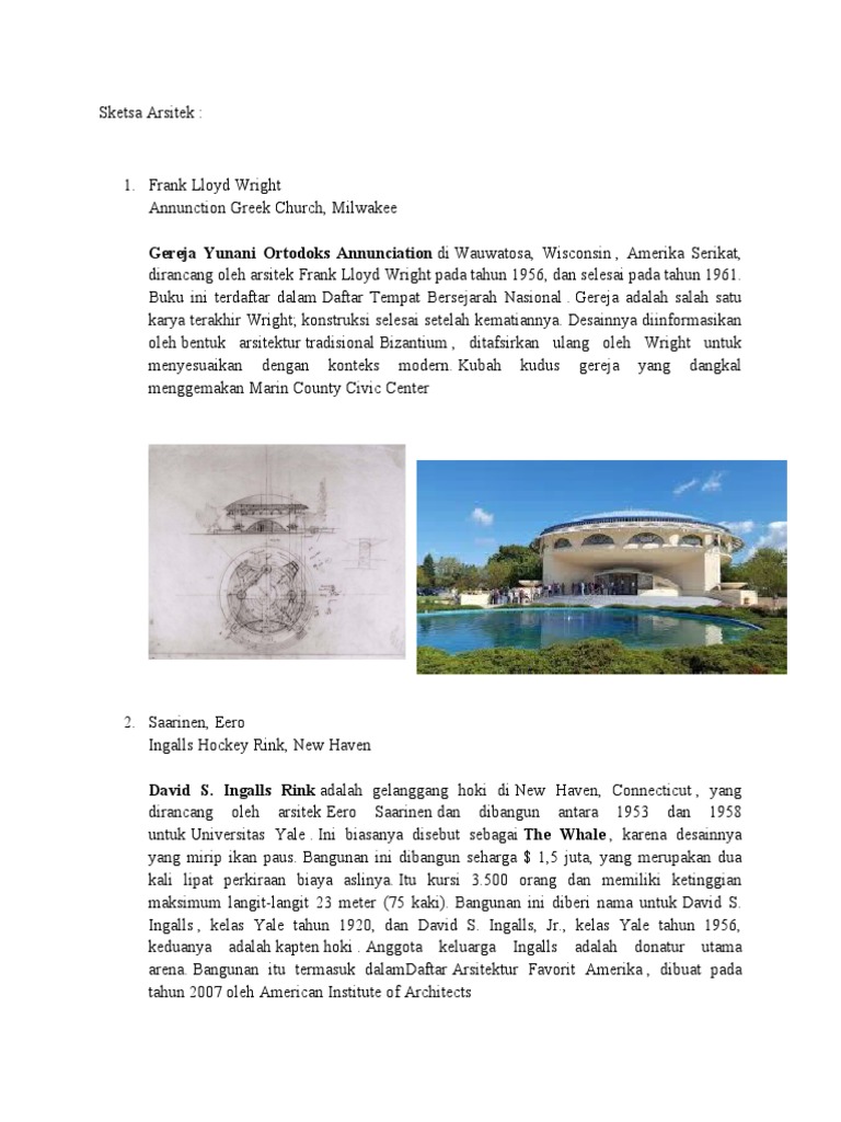 Sketsa Arsitek | PDF