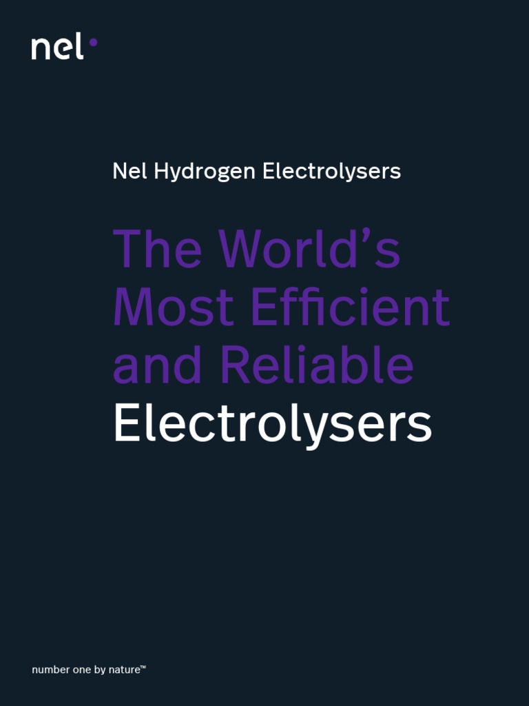 Electrolysers Brochure Rev C PDF | PDF | Hydrogen | Water