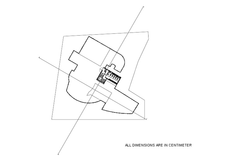 Terrace: All Dimensions Are in Centimeter | PDF