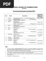 JFT Exam Schdule | PDF