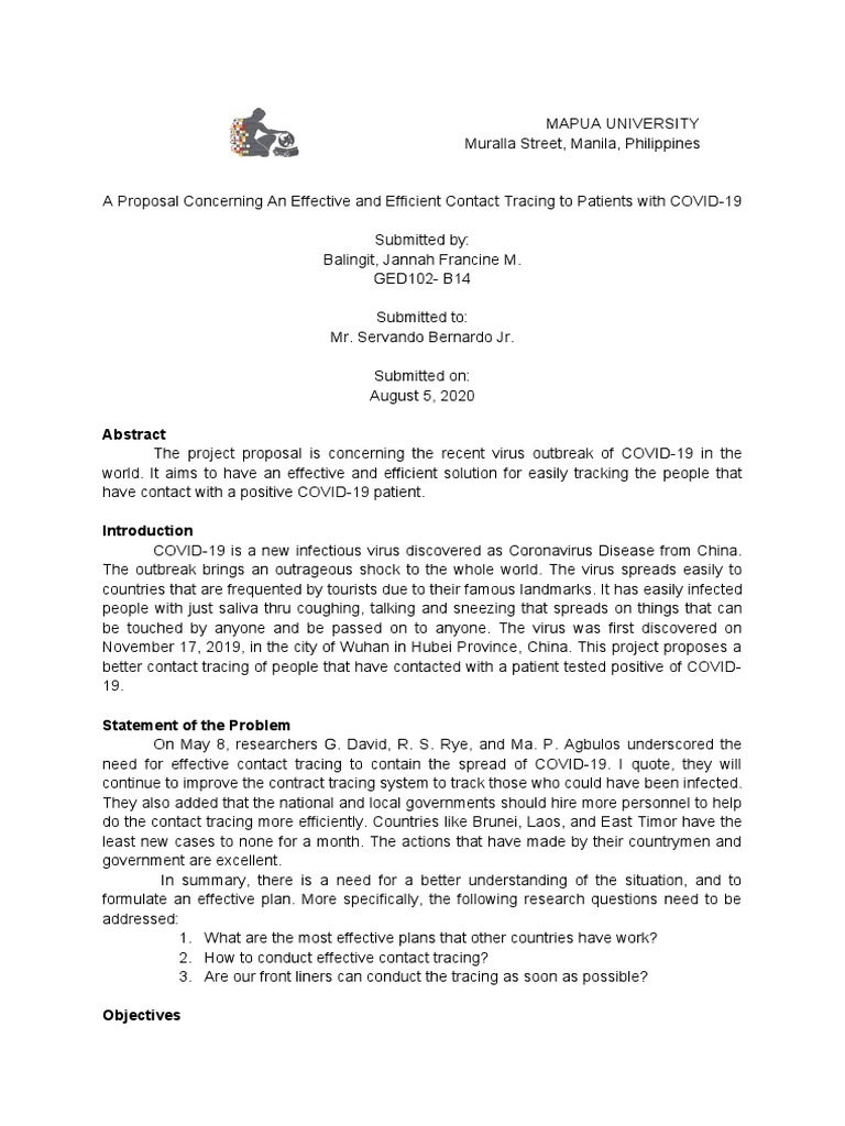 MMW Project Porposal | PDF | Health Sciences | Public Health