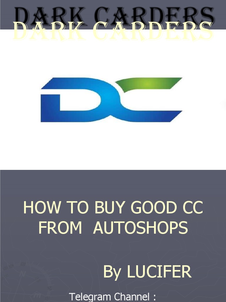 HOW TO BUY GOOD - LIVE CC FROM SHOP by DC PDF | Download Free PDF ...