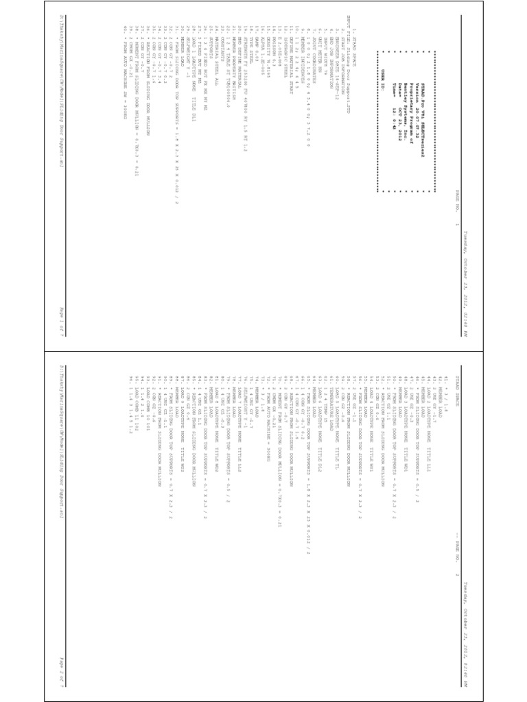 SLiding Door Support-Out PDF | PDF | Computing