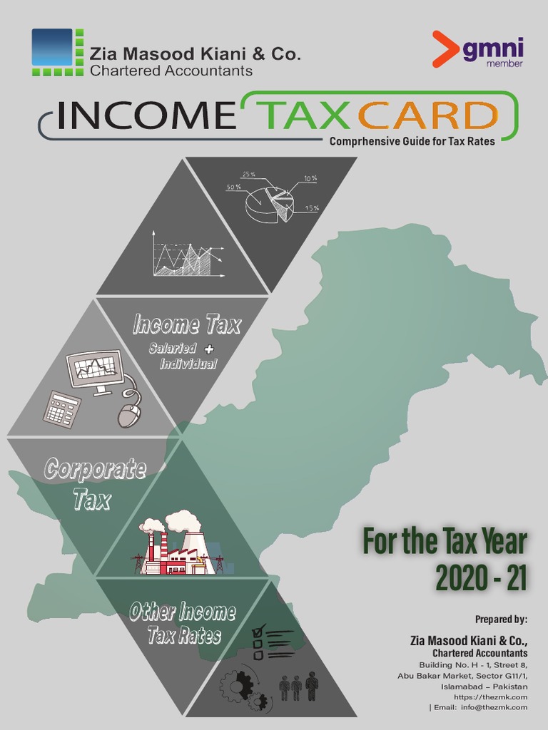Tax Card 2020-21 PDF | PDF | Capital Gains Tax | Taxes