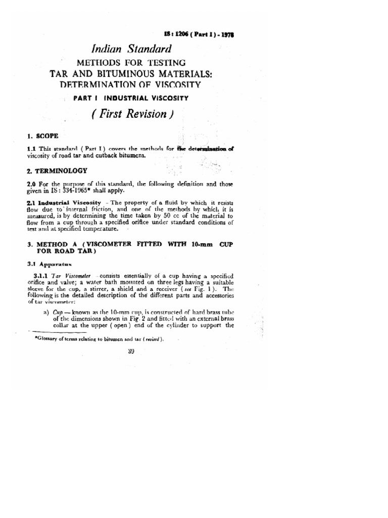 I S 1206 - 1978 PDF | PDF