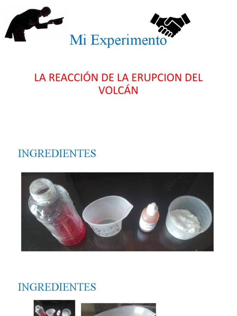 Experimento de Volcán Casero | PDF