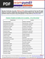Indian State Tourism Taglines | PDF | South Asia | Economy Of India