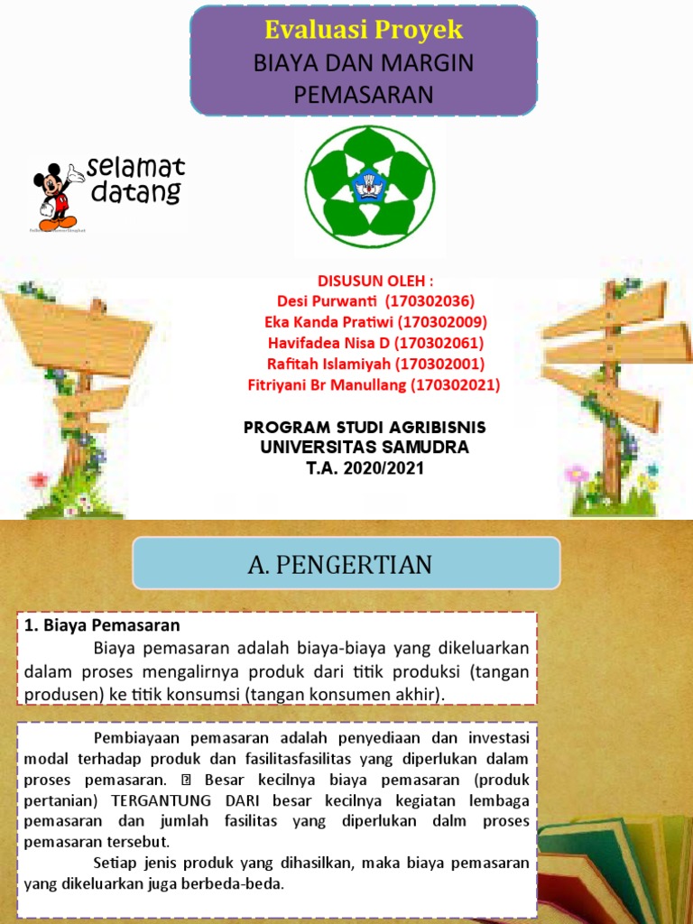 Biaya Dan Margin Pemasaran | PDF