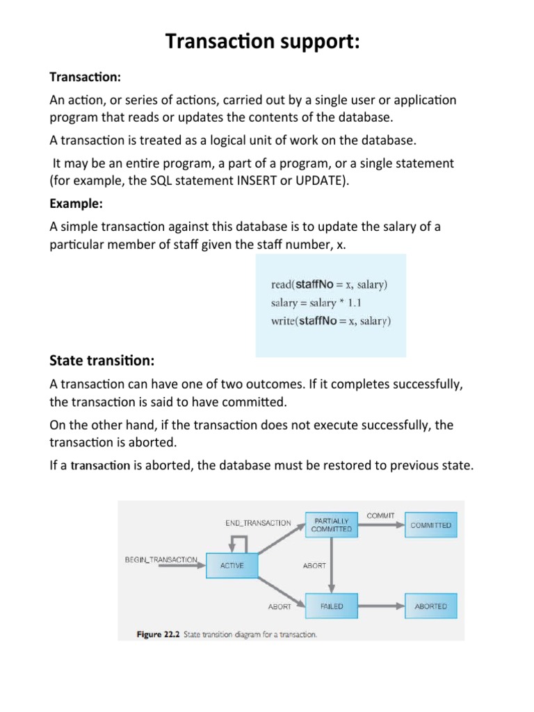 Transaction Properties | PDF | Database Transaction | Databases