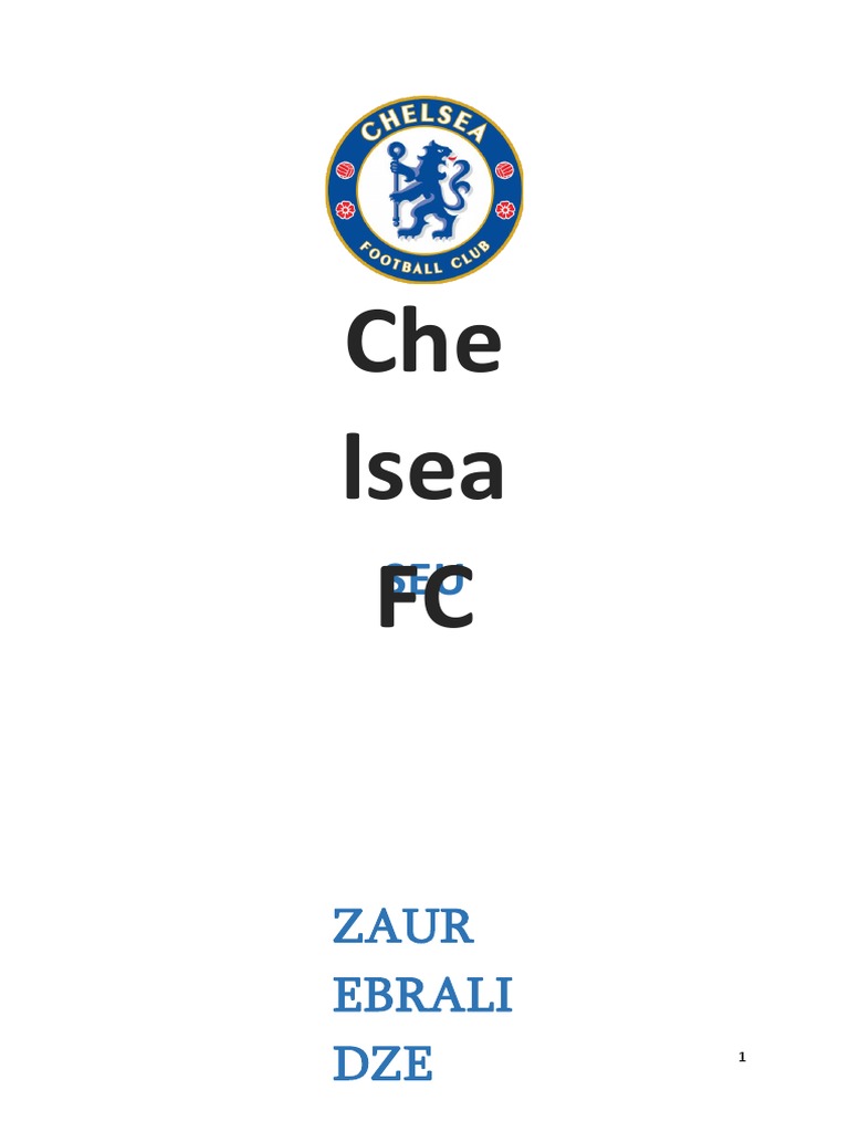 Chelsea FC: History and Achievements | PDF | Chelsea F.C. | Sports Clubs