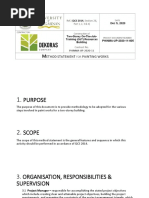 Work Method Statement For Painting Work | PDF | Paint | Building ...