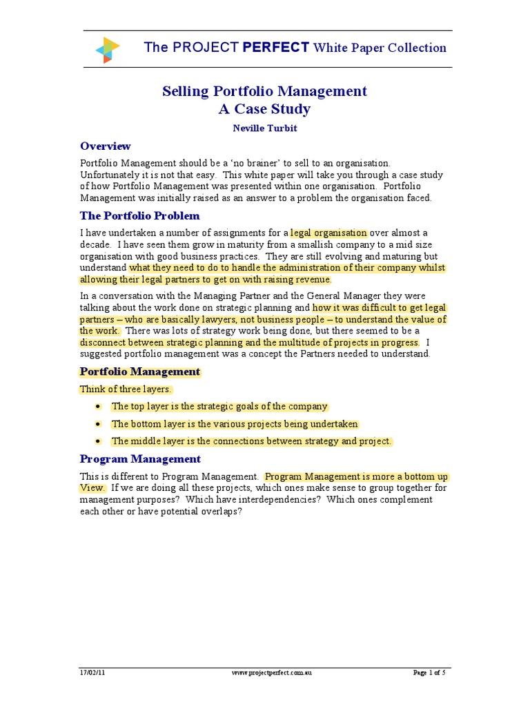 Case Study1 | PDF | Project Management | Cognition