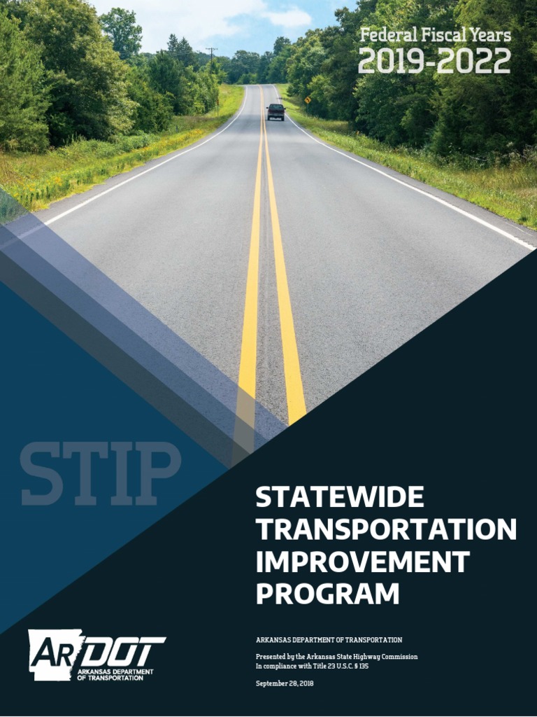 2019 - 2022 STIP Final General Electronic PDF | PDF | Road Traffic ...