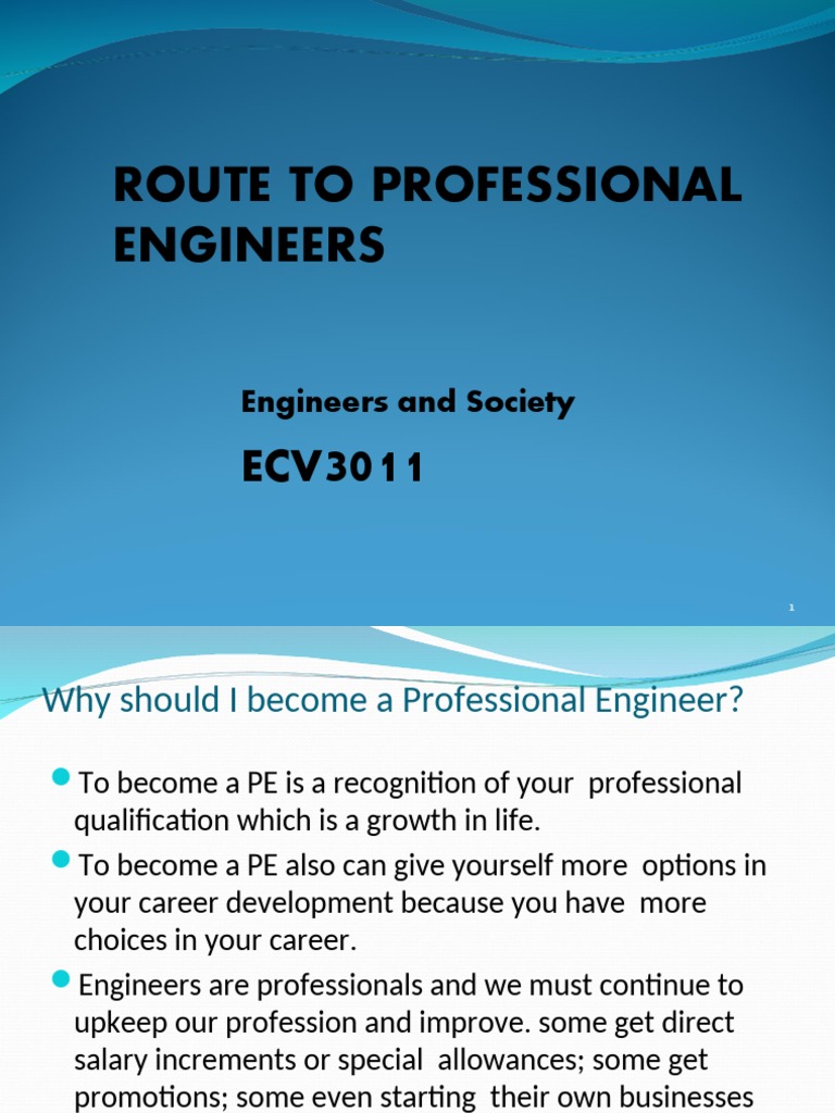 Lec 8 - Route To Professional Engineers 2021 | Download Free PDF ...