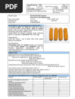 Seven Oceans Emergency Food Ration 500 G Data Sheet: Country Approval ...