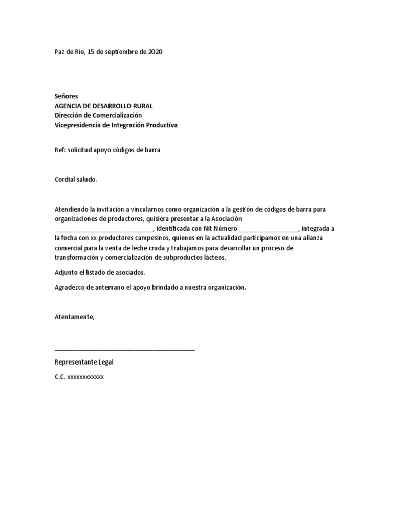 Formato Carta Códigos de Barra ADR | PDF