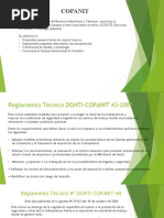 Reglamento DGNTI-COPANIT 43-2001 | PDF | Contaminación | Toxicidad