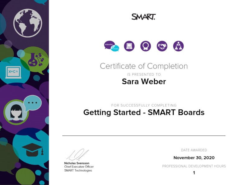 Smart Certificate 1 1 | PDF