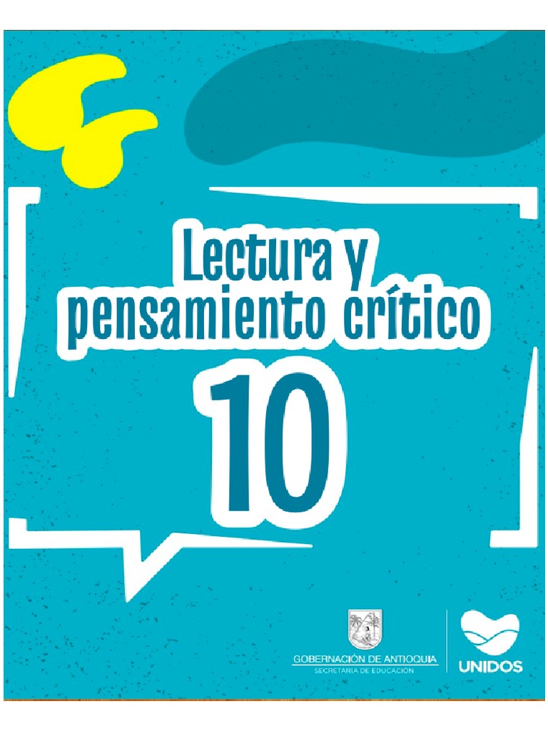 Lectura y Pensamiento Critico Decimo PDF | PDF