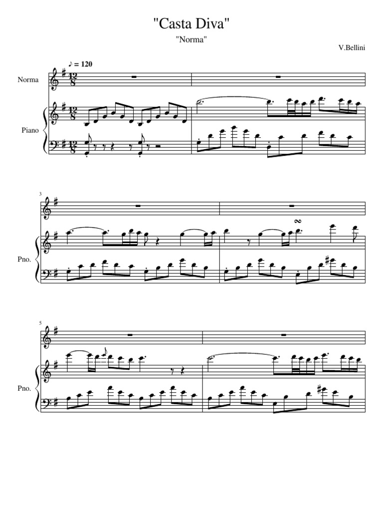 Casta - Diva Bellini PDF | PDF | Trabajos basados en eventos reales ...
