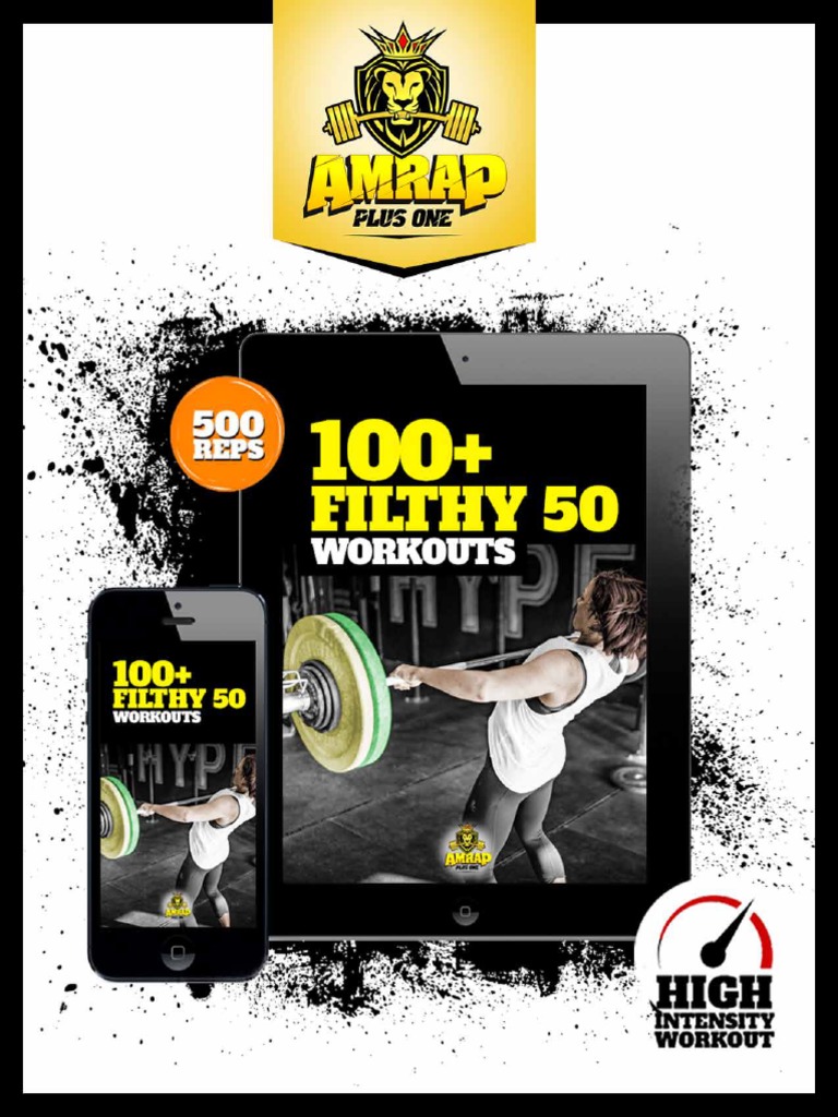 100 Filthy Fifty Workouts PDF | PDF | Kettlebell | Sports