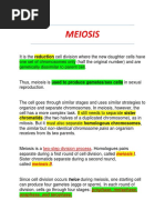 Mitosis and Meiosis Exam | PDF | Meiosis | Chromosome