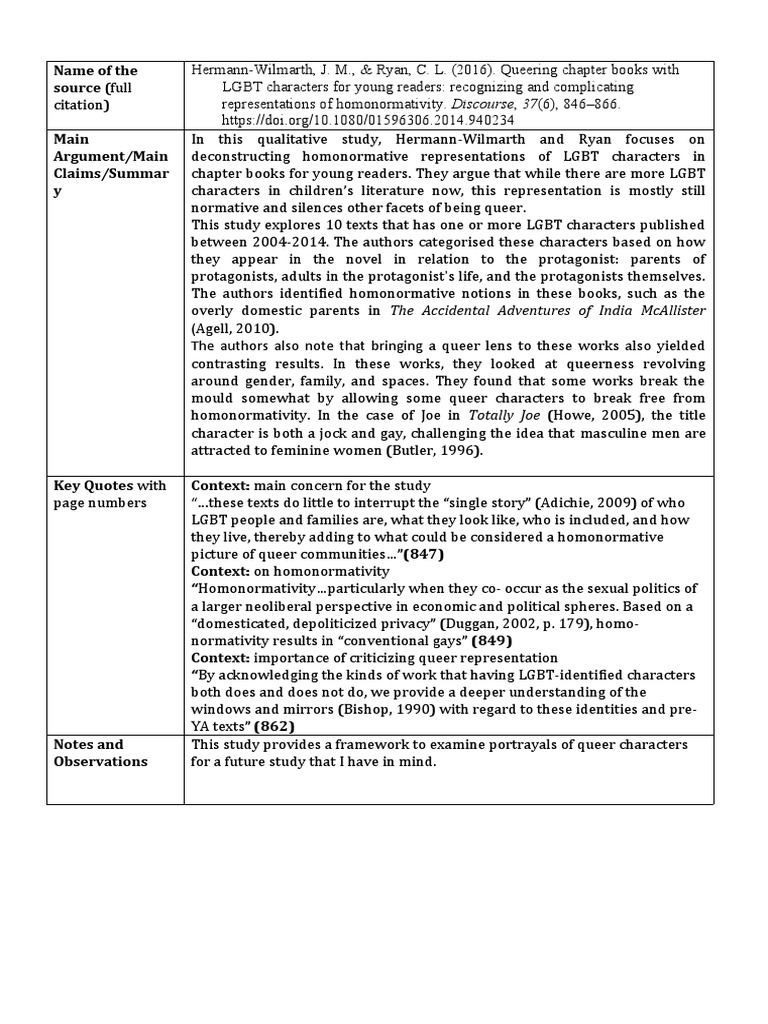 Queering Chapter Books With LGBT Characters For Young Readers ...