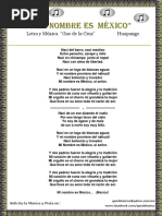 Letra de La Canción Cielito Lindo - Pedro Infante | PDF