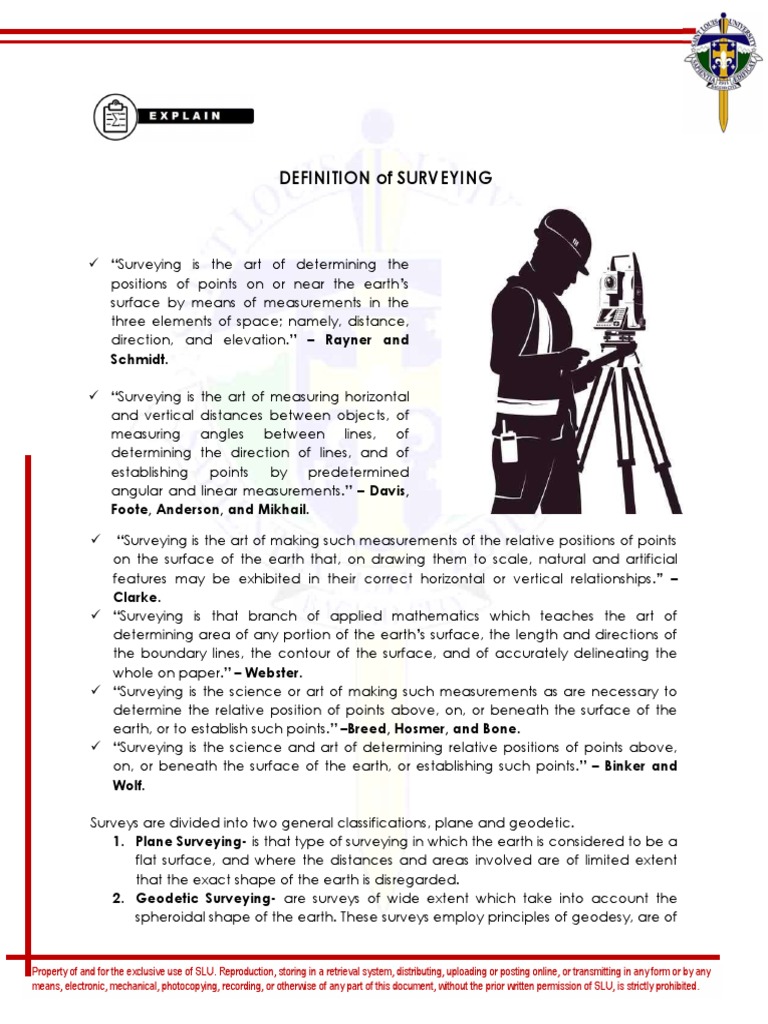 Introduction To Surveying | PDF | Accuracy And Precision | Surveying