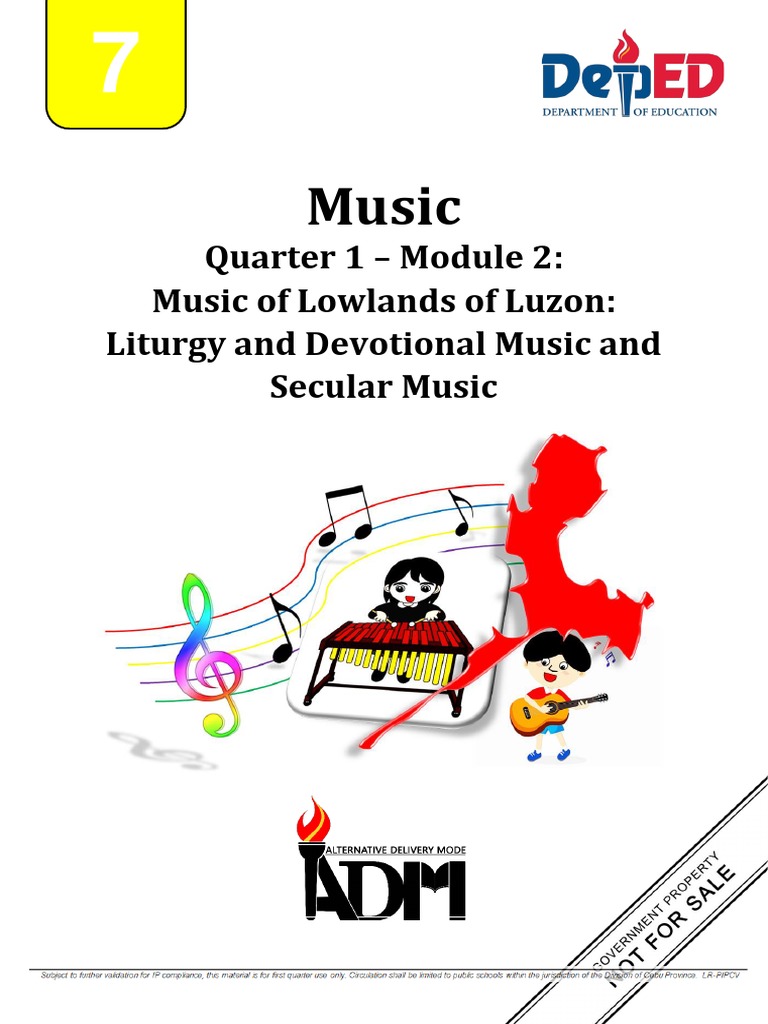 Music 7 - Quarter 1 - Module 2 | PDF | Entertainment (General ...