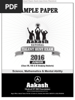 ASAT Class9 Question Paper | PDF