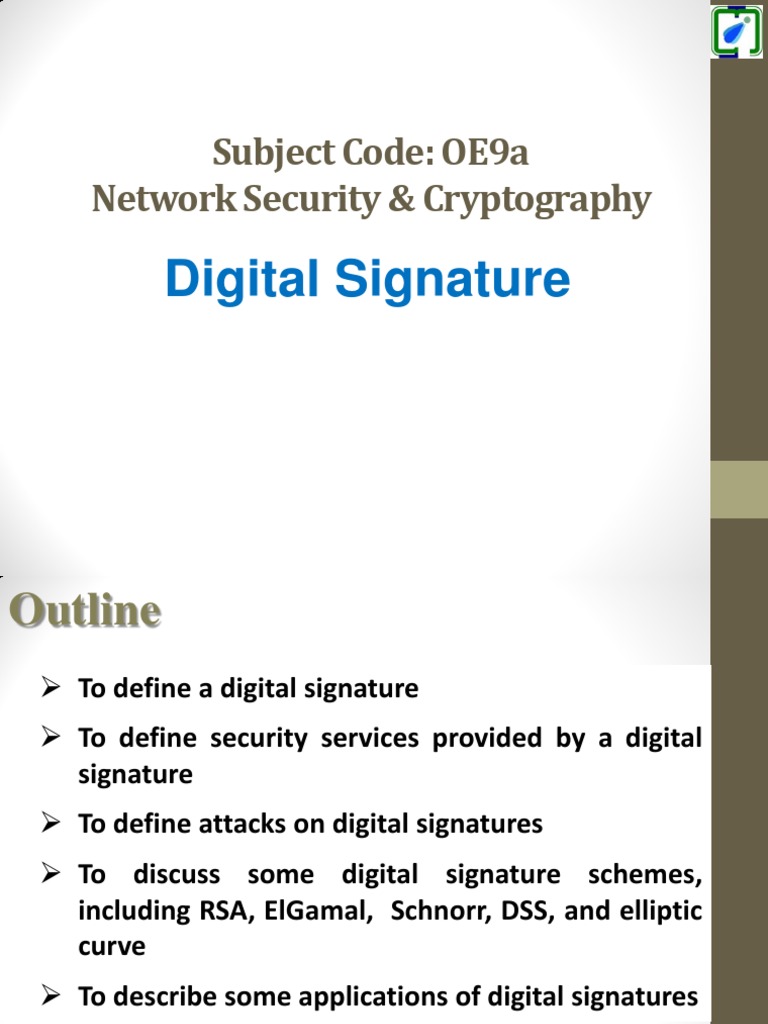 Digital Signature | PDF | Key (Cryptography) | Public Key Cryptography