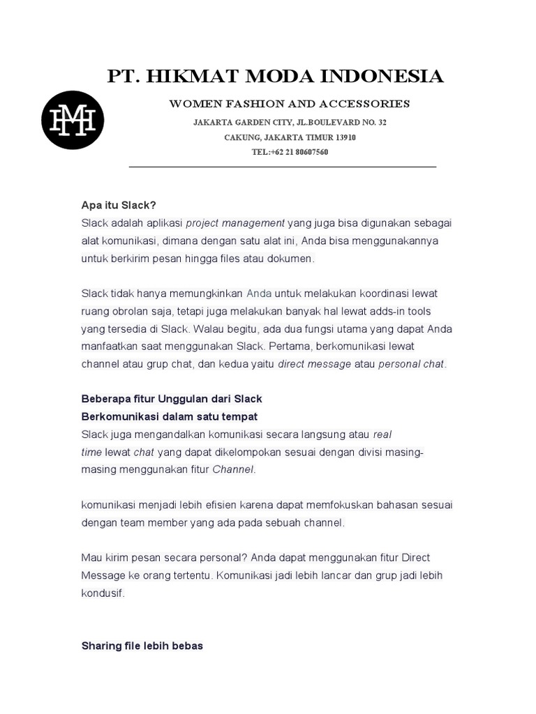 Tutorial Slack | PDF
