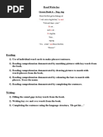 Rocket Phonics Progression Chart 1 | PDF