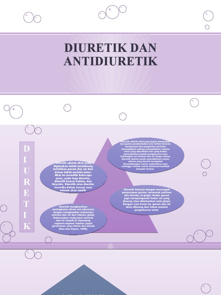 Diuretik Dan Antidiuretik - Kelompok 4 | PDF