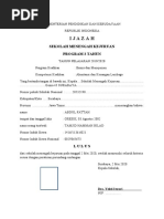 Format Transkrip Nilai SMK | PDF