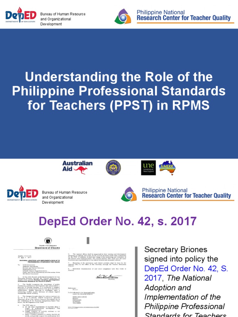 Understanding PPST in RPMS Framework | PDF | Human Resource Management ...