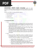 Topographic Survey Report (Complete) | PDF | Surveying | Controlled ...