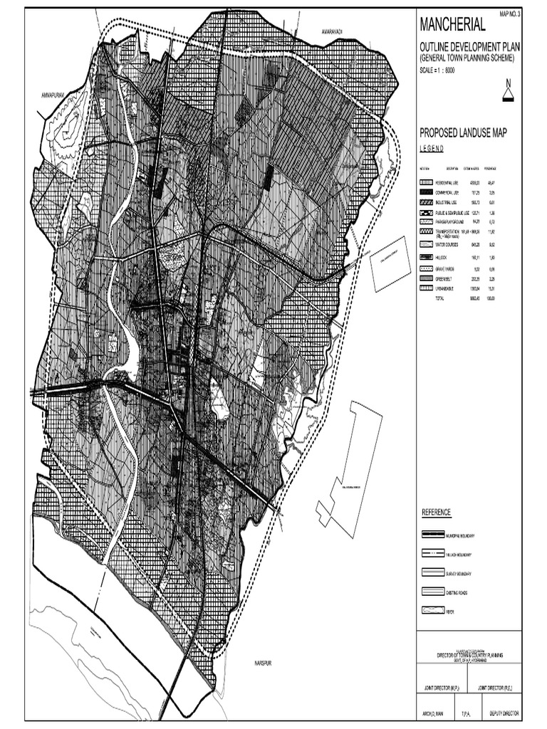 Mancherial Masterplan PDF | PDF
