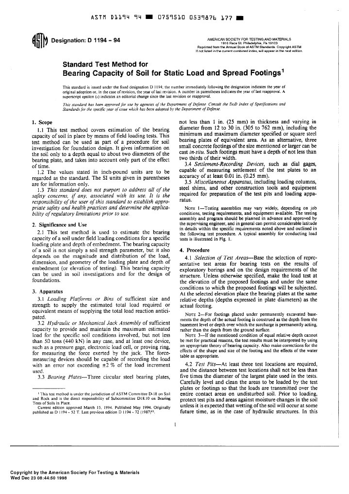 Astm D1194 | PDF
