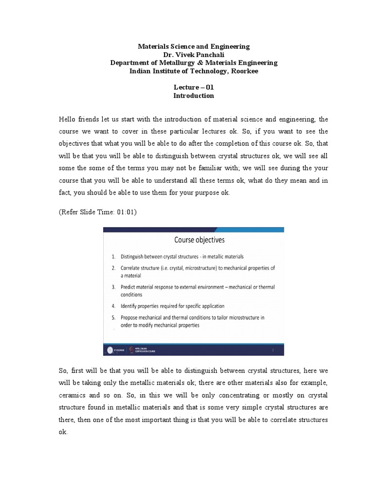 Lec 1 | PDF | Semiconductors | Doping (Semiconductor)