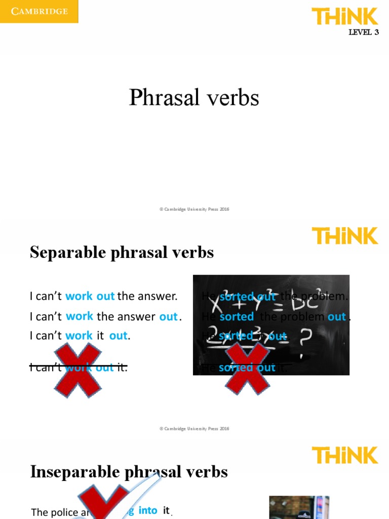 Think - Level - 3 Grammar Presentation 6 FINAL | PDF | Object (Grammar ...